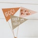 Halloween Pennant Flag Printable, Set of 5 Designs, Printable ...