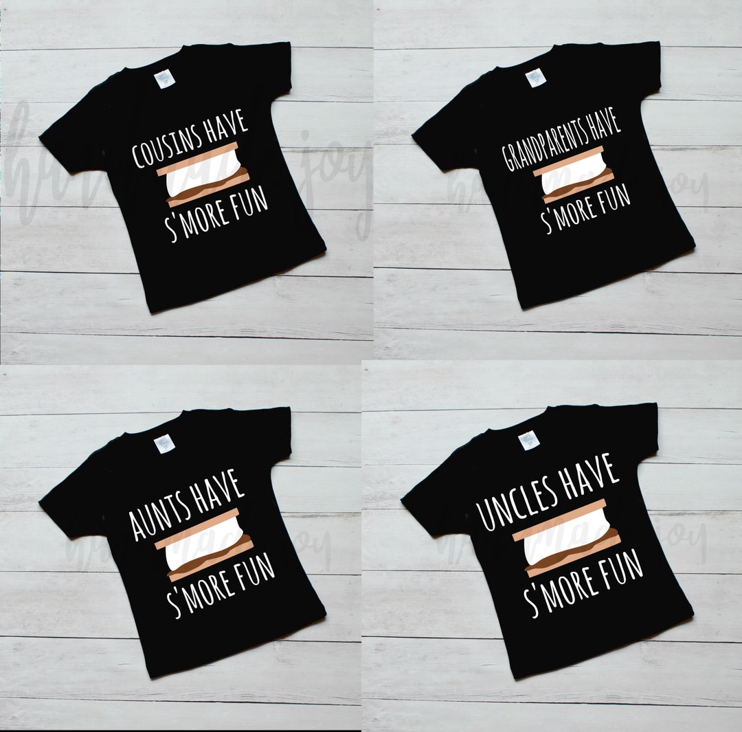 S'more Family Camp SVG Bundle: Aunt, Uncle, Cousin Designs (digital ...