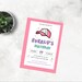 Trucker Hat Bar Birthday Invitation: Customizable Pink Party (digital ...