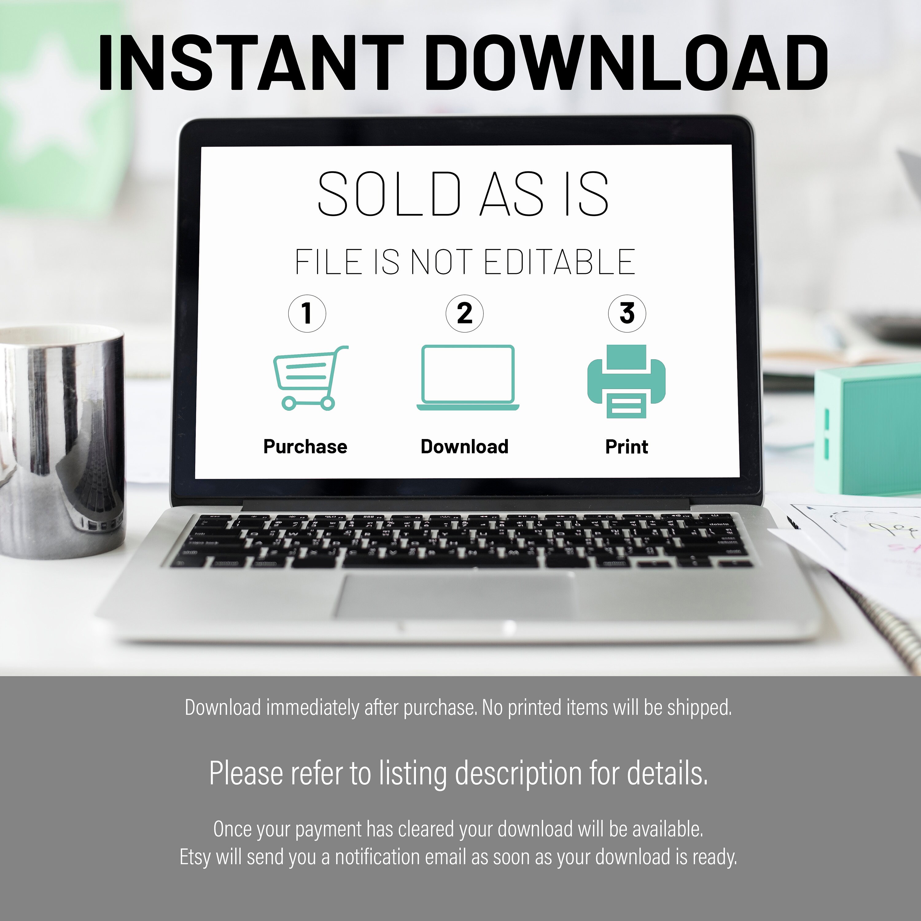 Random Act of Kindness Bundle Printable Cards Instant Download ...