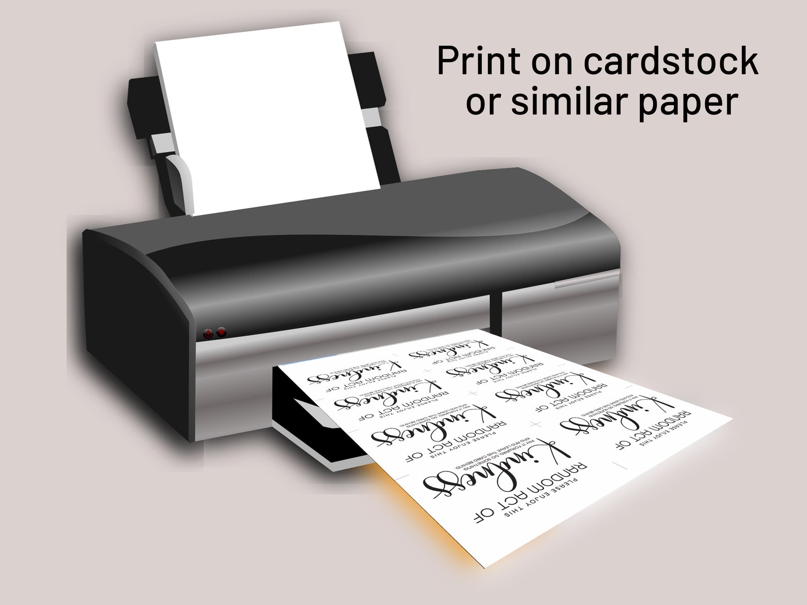 Random Act of Kindness Printable Cards Instant Download Motivational ...