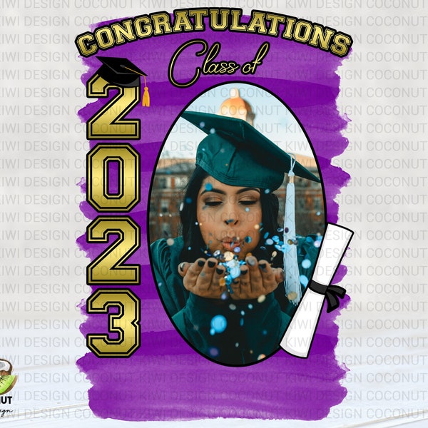 Purple and Gold Graduation Png - Etsy
