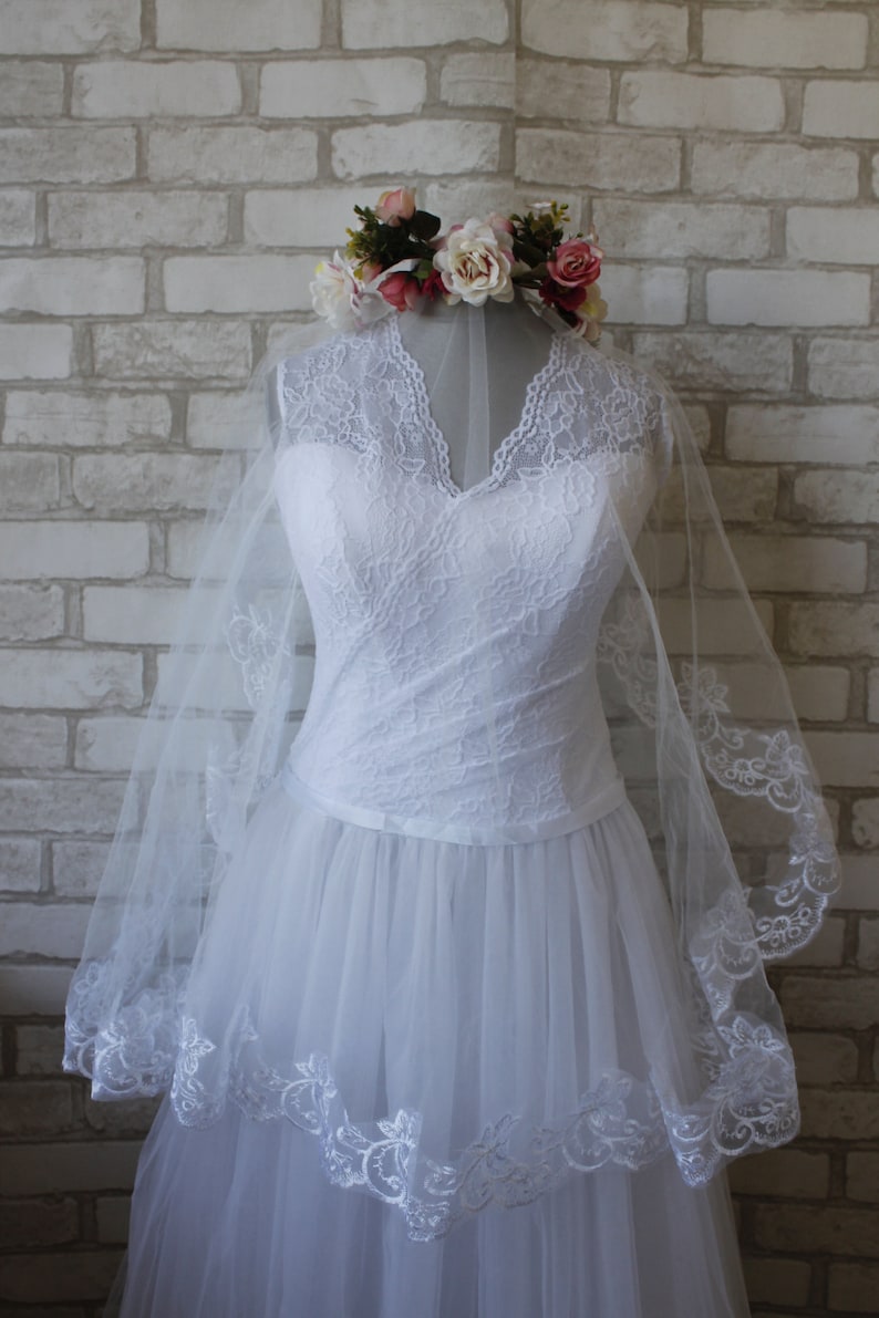 Corset Wedding Separate White Wedding Corset Lace Corset - Etsy