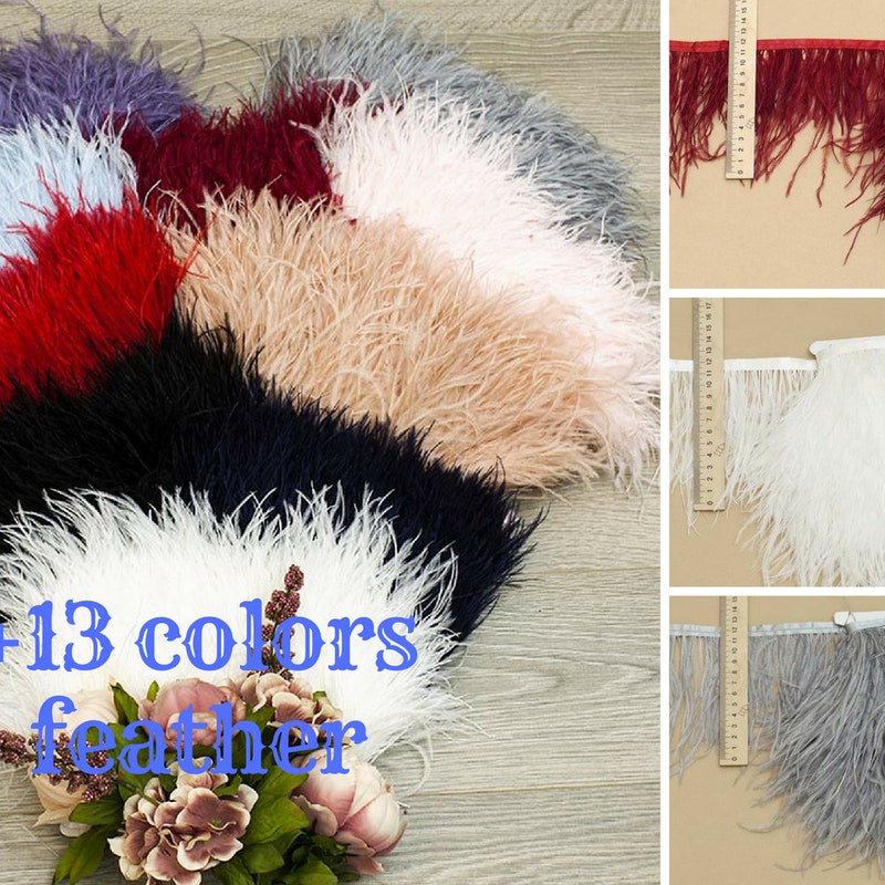 Feather Fringe Trim - Etsy