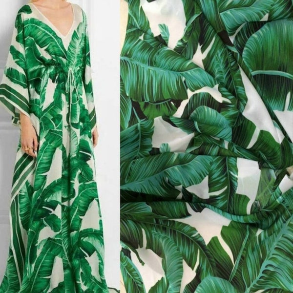 Tropical Print Fabric - Etsy