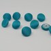 Turquoise Buttons Turquoise Satin Buttons Turquoise Buttons - Etsy