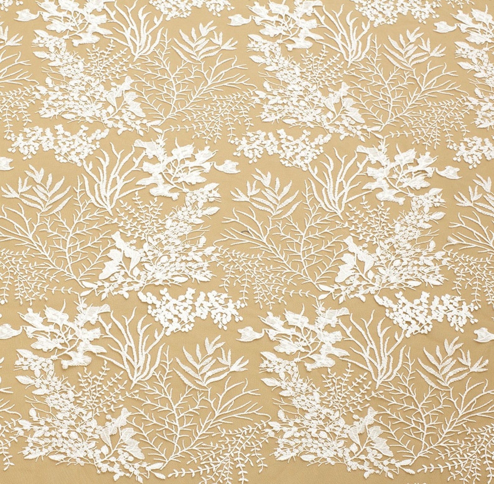 Embroidery Tulle Fabric Embroidery Fabric Lace Embroidery on | Etsy