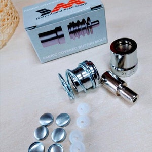 Press Machine for Covered Buttons/ Machine for Making Fabric Buttons ...