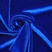 Royal Blue Stretch Velvet Fabric 59'' Wide by the 1 - Etsy