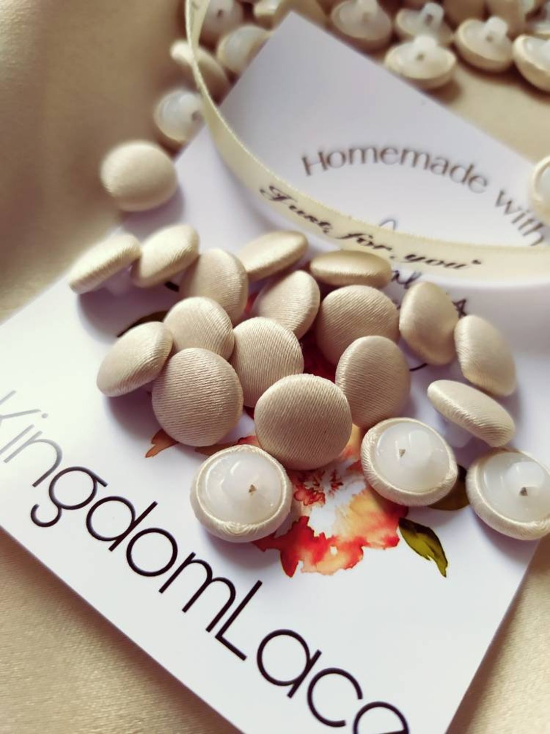 110 Wedding Buttons Champagne Color Buttons - Etsy