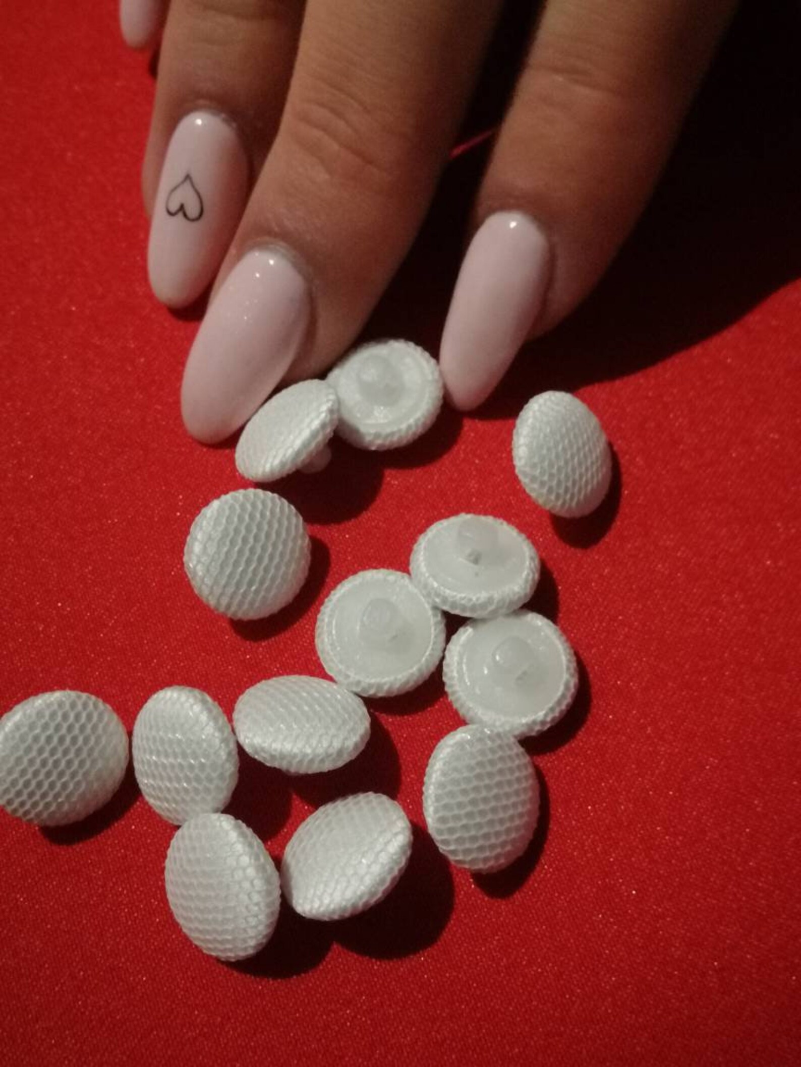 Wedding Buttons With Covered Tulle Ivory Bridal Buttons for - Etsy