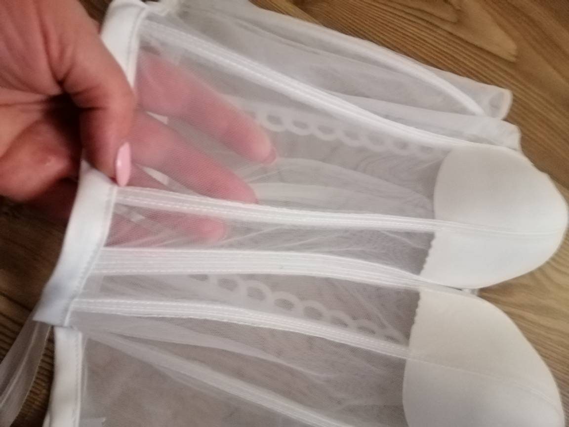 Separate transparent corset base for wedding dress Handmade | Etsy