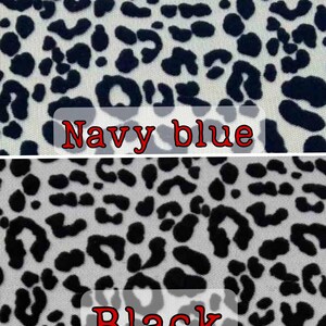 Flock Fabric by the 10 Yards Wholesale Velvet Leopard Tulle Fabric +9 ...
