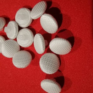 Wedding Buttons With Covered Tulle Ivory Bridal Buttons for Sewing ...