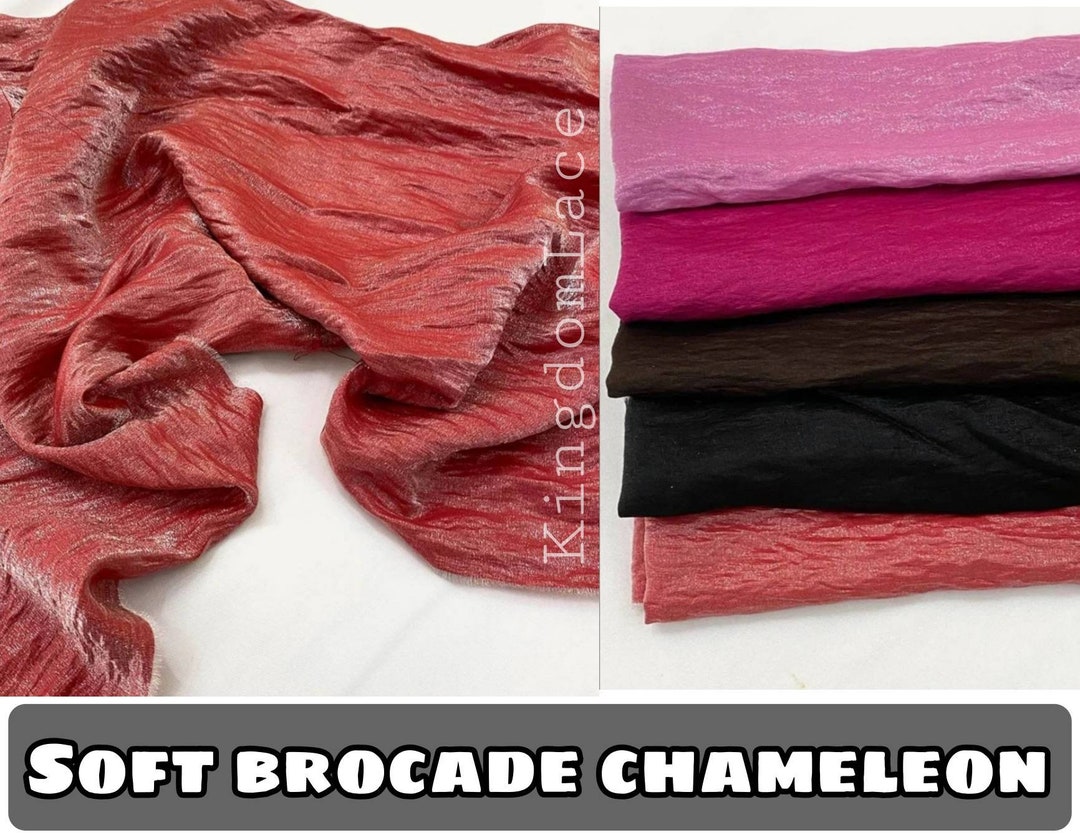 Soft Heavy Texture Brocade Fabric by the Yard Texture Brocade Fabric ...