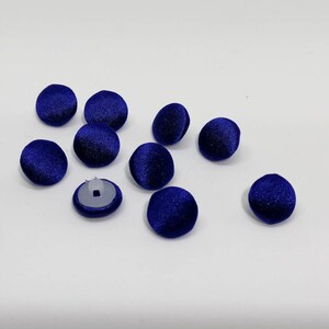 Royal Blue Covered Buttons Royal Blue Satin Buttons Royal Blue ...
