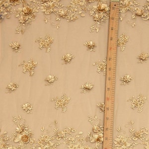 3 Colors Lace 3d Lace Mix Lace Embroidery Flower Lace, 3D Fabric Lace ...