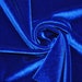 Royal Blue Stretch Velvet Fabric 59'' Wide by the 1 - Etsy