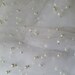 1 Yard Transparent Light Matte Mesh Fabric Embroidered With - Etsy