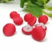 Red Buttons , Red Satin Button, Red Sewing Buttons, Small Red Buttons ...