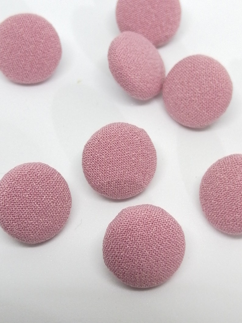 Blush Pink Chiffon Buttons Sewing Buttons Blush Pink | Etsy