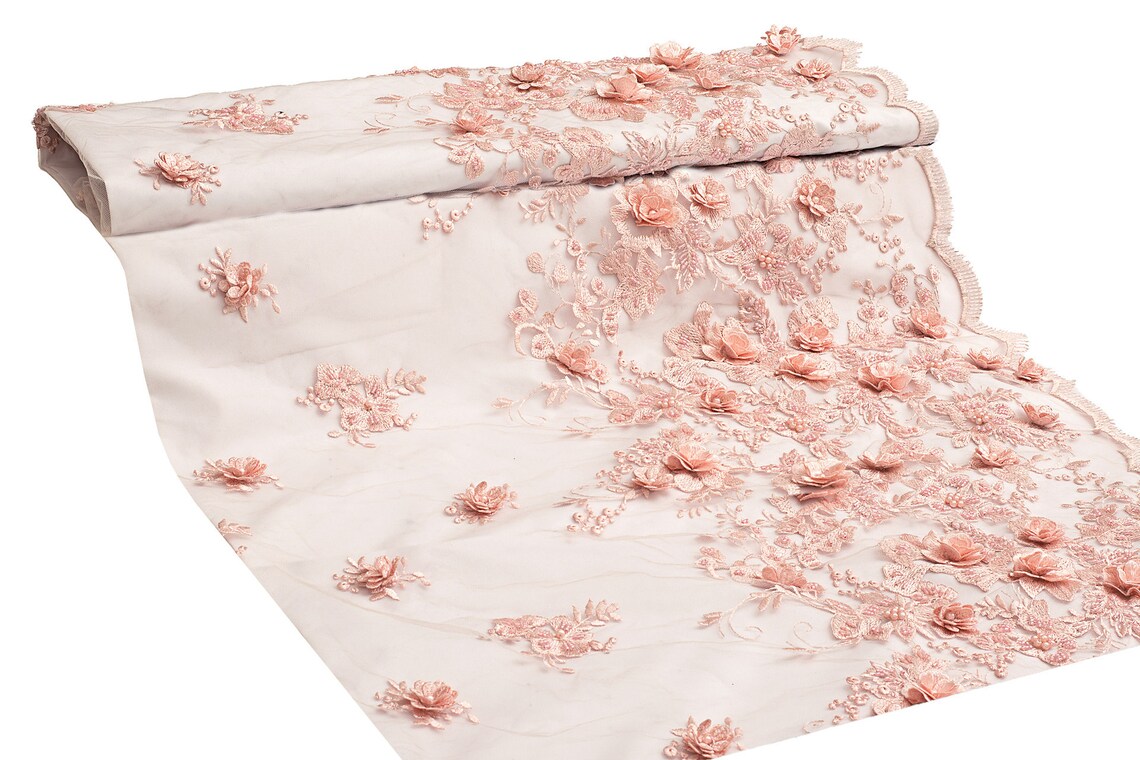 3 Colors Lace 3d Lace Mix Lace Embroidery Flower Lace 3D - Etsy