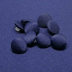 Navy Blue Wedding Buttons Navy Blue Satin Buttons Fabric Covered Blue ...