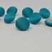 Turquoise Buttons Turquoise Satin Buttons Turquoise Buttons - Etsy
