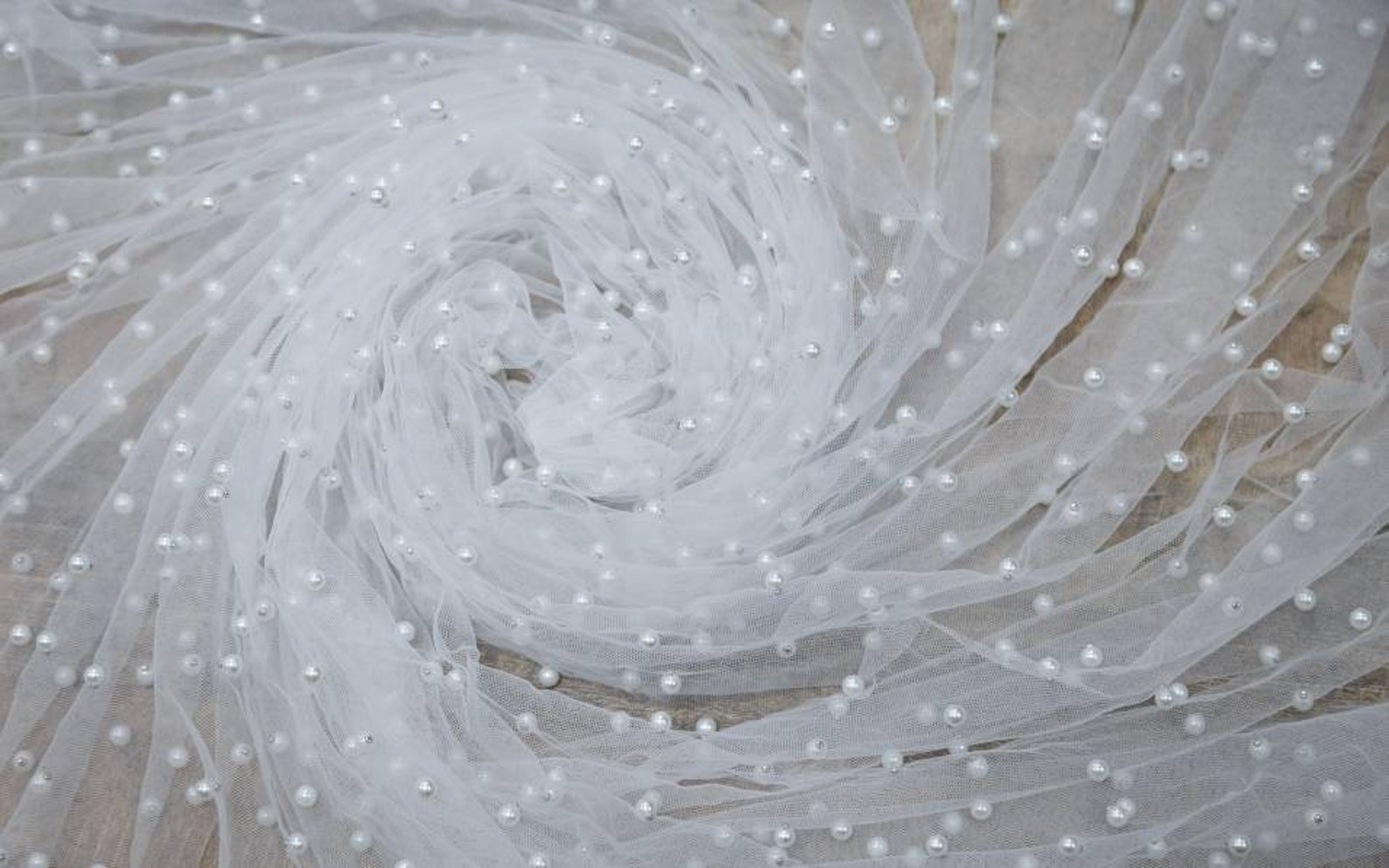 1 Yard Transparent Light Matte Mesh Fabric Embroidered With - Etsy