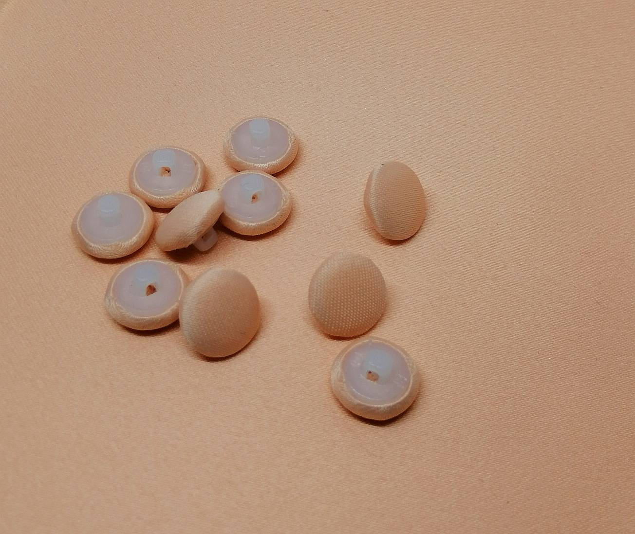 Peach Satin Buttons Peach Buttons Satin Buttons for Gowns - Etsy