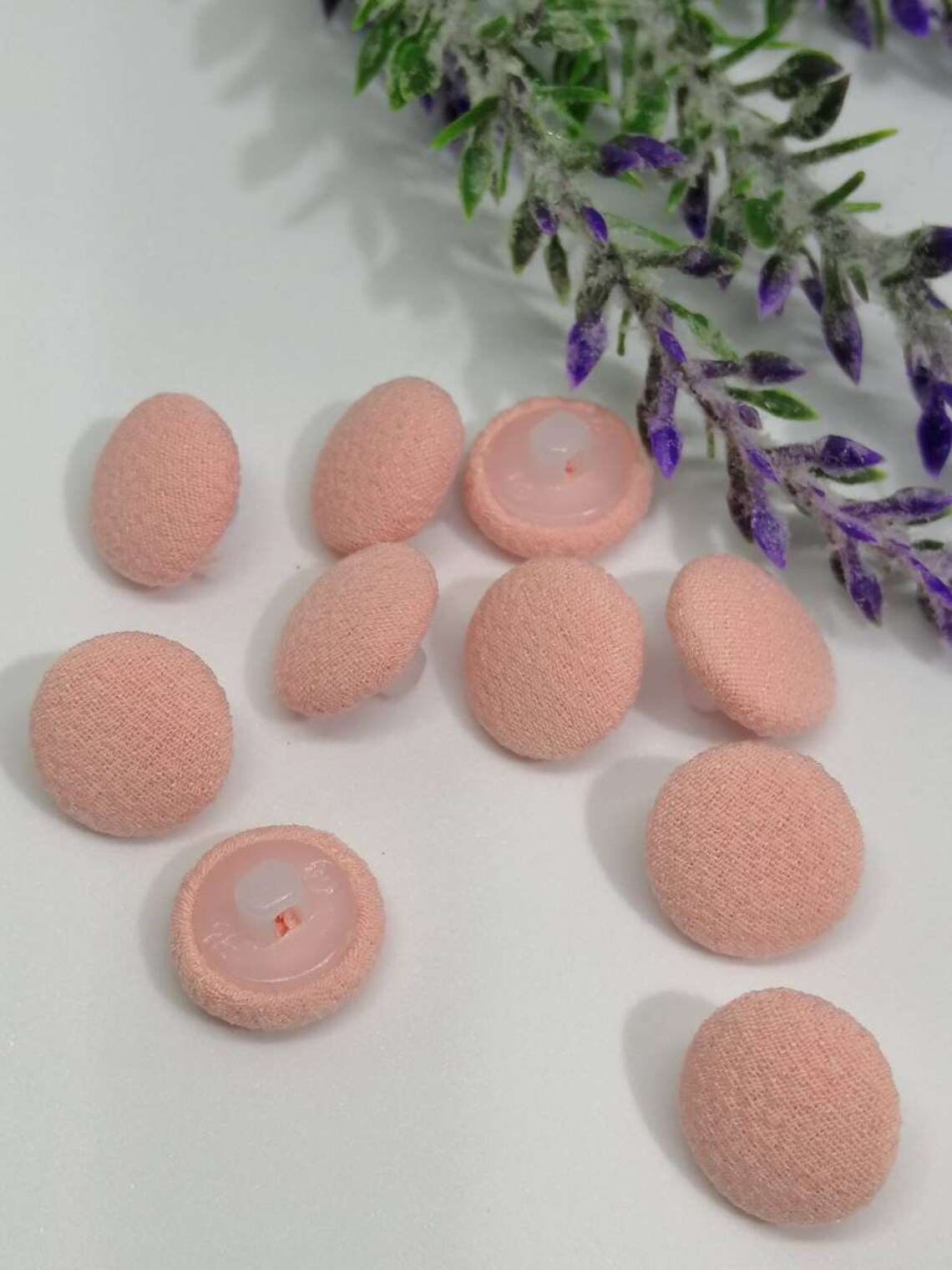 Peach Crepe Chiffon Buttons Sewing Buttons Peach Sewing - Etsy