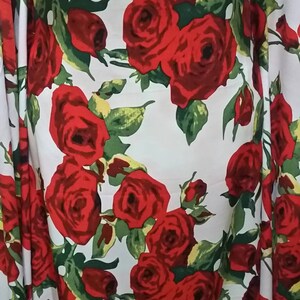 Soft Printed Rose Chiffon Fabric Print Chiffon Flowers Colors - Etsy