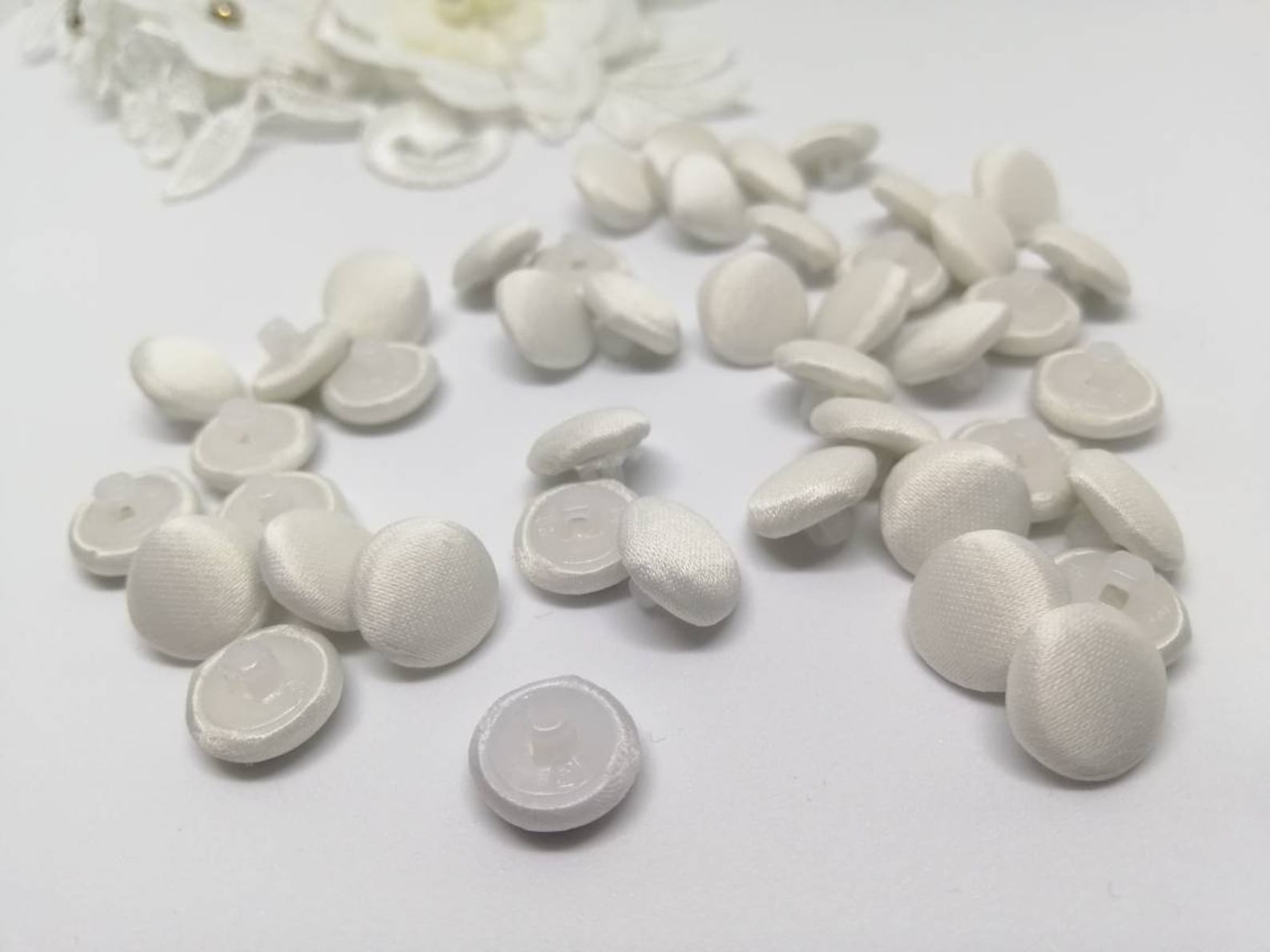 150pc Bridal Buttons 7/16 12mmwhite Wedding Buttons - Etsy