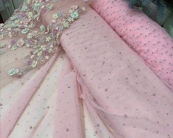 Pearl Mesh Fabric - Etsy