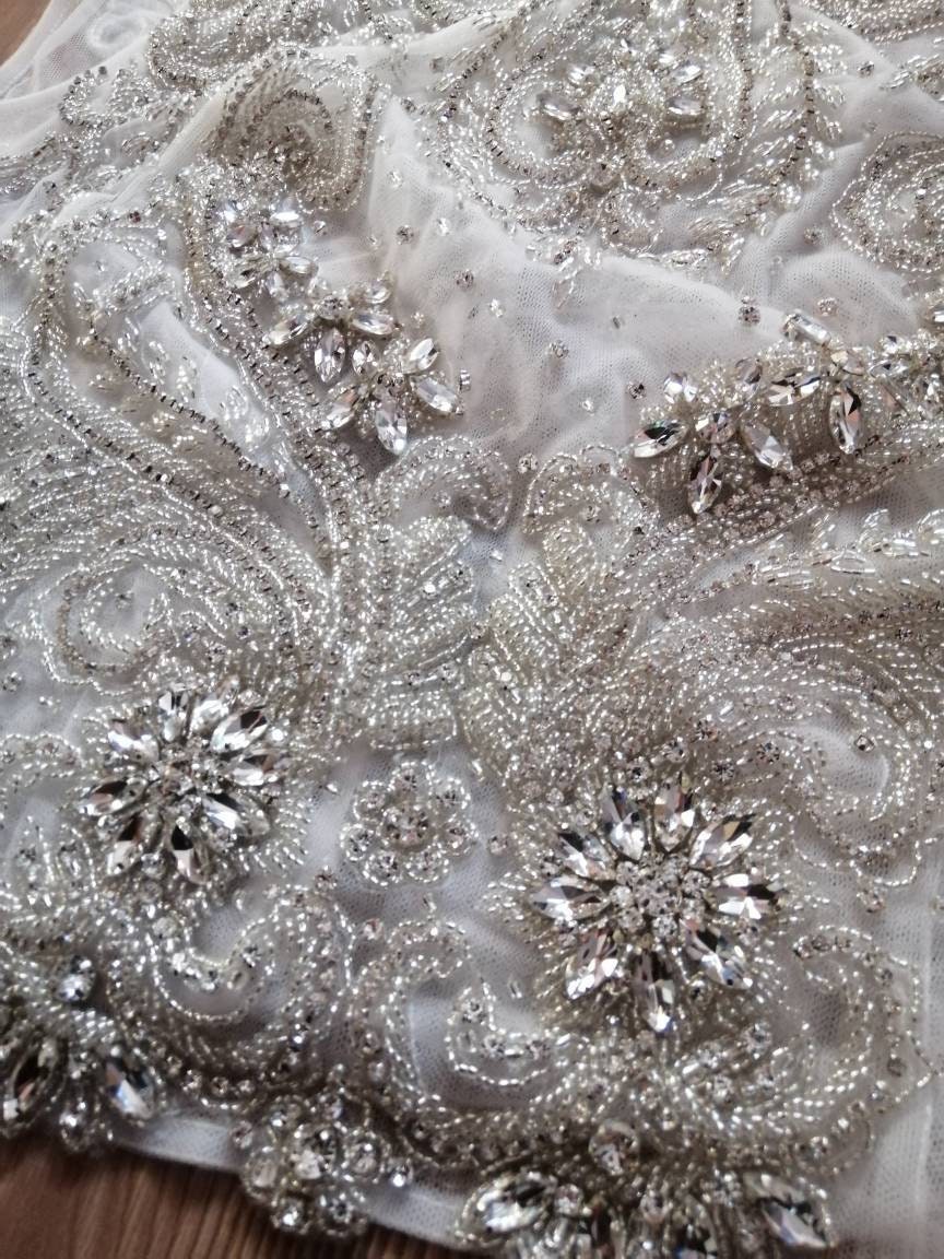 Luxury Wedding Jackets Rhinestones Crystal Shiny Beading - Etsy