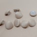 Bridal Buttons Fabric Covered Buttons Cream Satin, Cream Satin Buttons ...