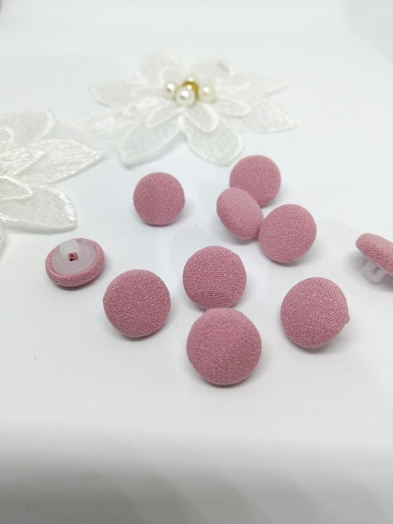 Blush Pink Chiffon Buttons Sewing Buttons Blush Pink - Etsy