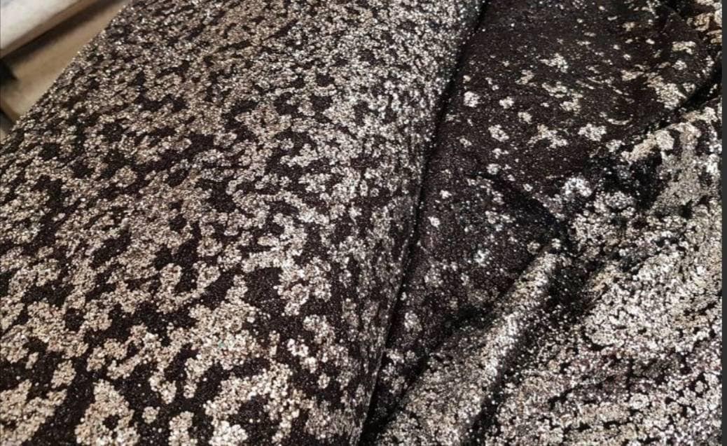 Ombre Glitter Mesh Fabric 7 colors glued glitter Sparkle net | Etsy