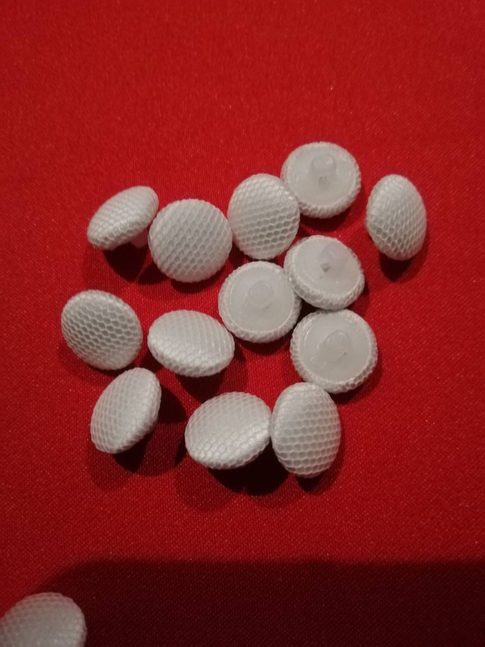 Wedding Buttons With Covered Tulle Ivory Bridal Buttons for - Etsy