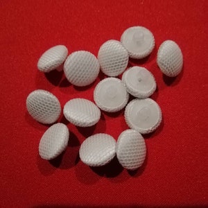 Wedding Buttons With Covered Tulle Ivory Bridal Buttons for Sewing ...