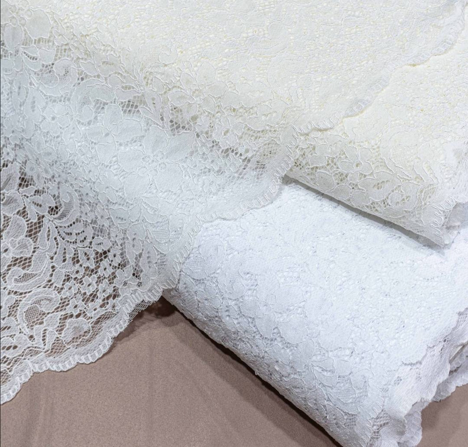 White Wedding Lace Fabric Bridal White Lace Fabric Wedding | Etsy