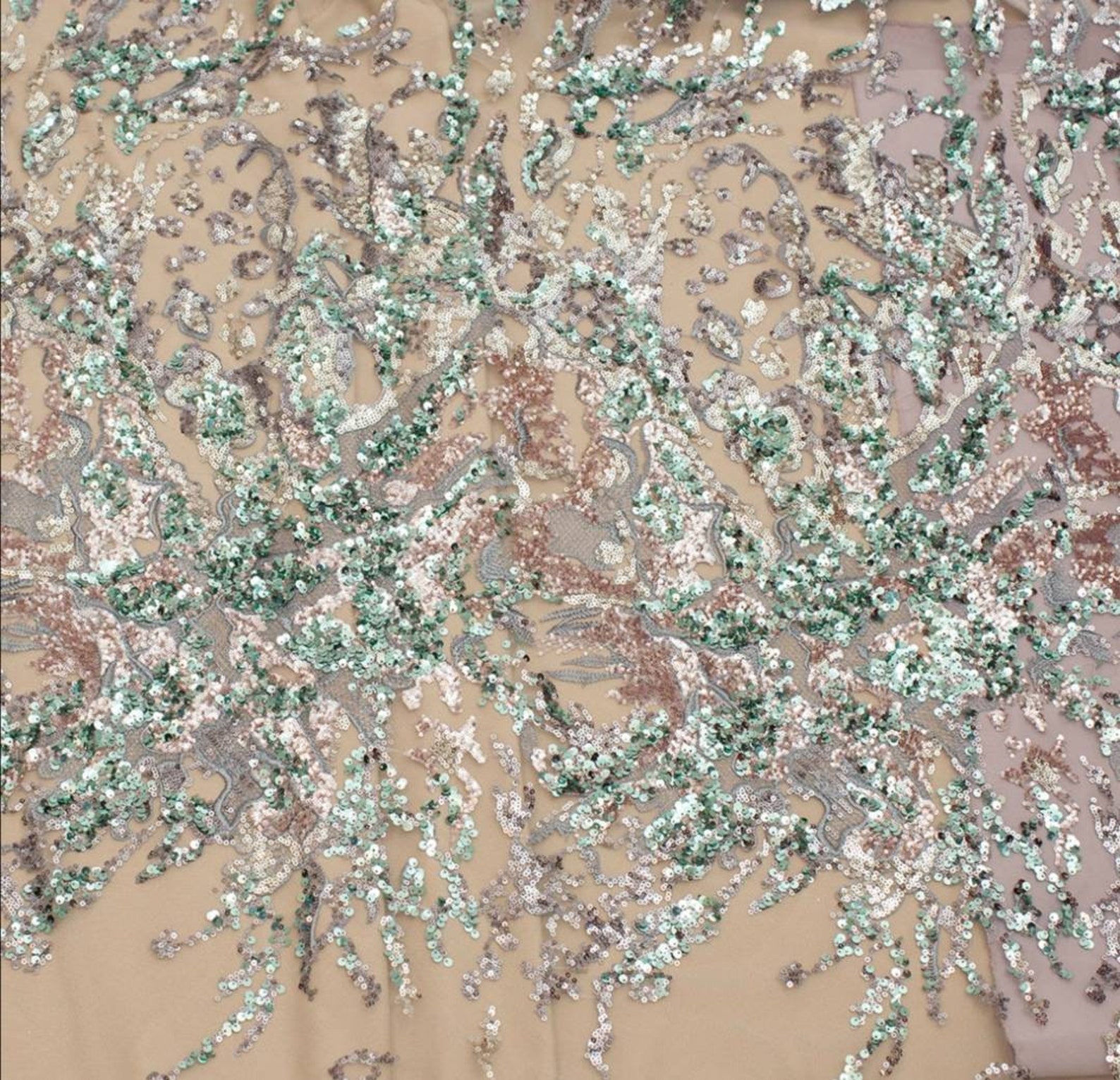 Sequin Lace Fabric 3 Colors New Fashion Fabric 2020 Embroidered Lace ...