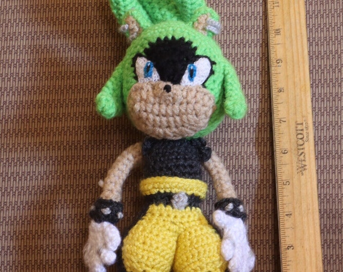 Surge the Tenrec - Hand Made Crochet Plush '10in - Etsy