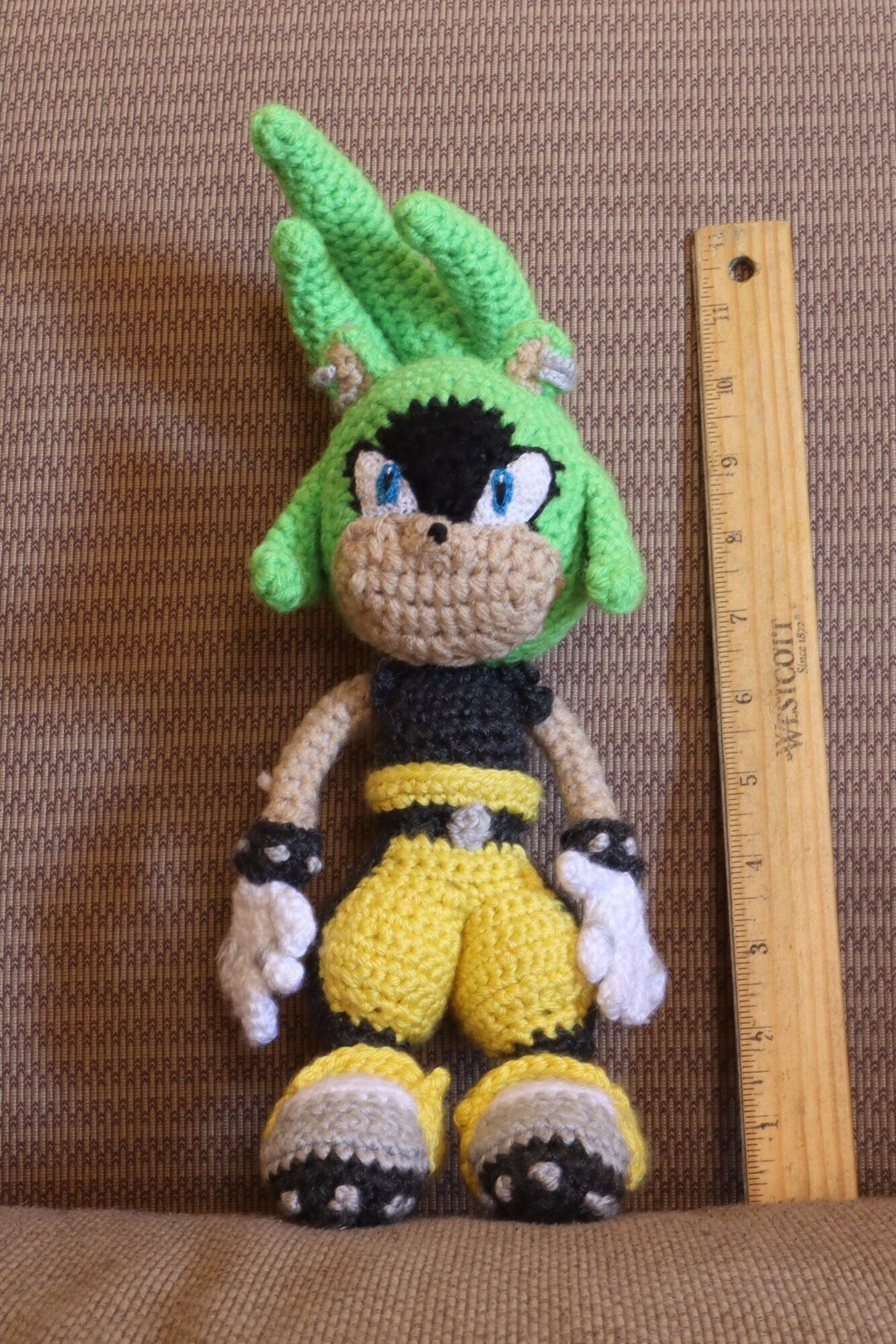 Surge the Tenrec - Hand Made Crochet Plush '10in - Etsy