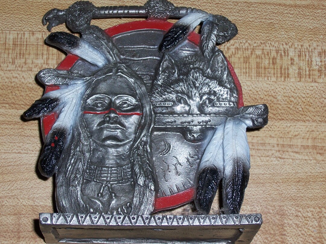 GREG NEELY FIGURE Indian and Wolf Pewter - Etsy GREG NEELY FIGURE Indian and Wolf Pewter - Etsy