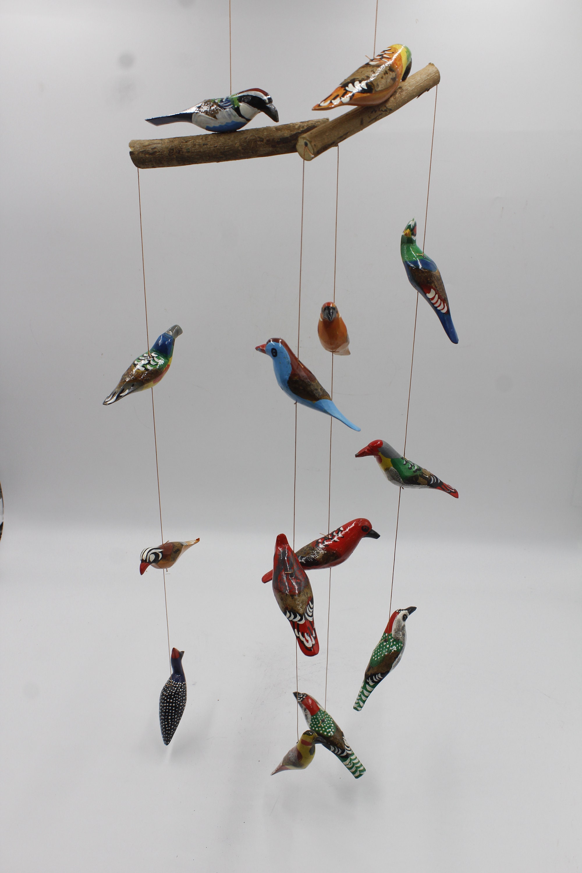 Birds Mobiles Art. Bird Mobiles. Tropical Birds Mobiles. Birds. Wooden ...