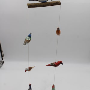 Birds Mobiles Art. Bird Mobiles. Tropical Birds Mobiles. Birds. Wooden ...