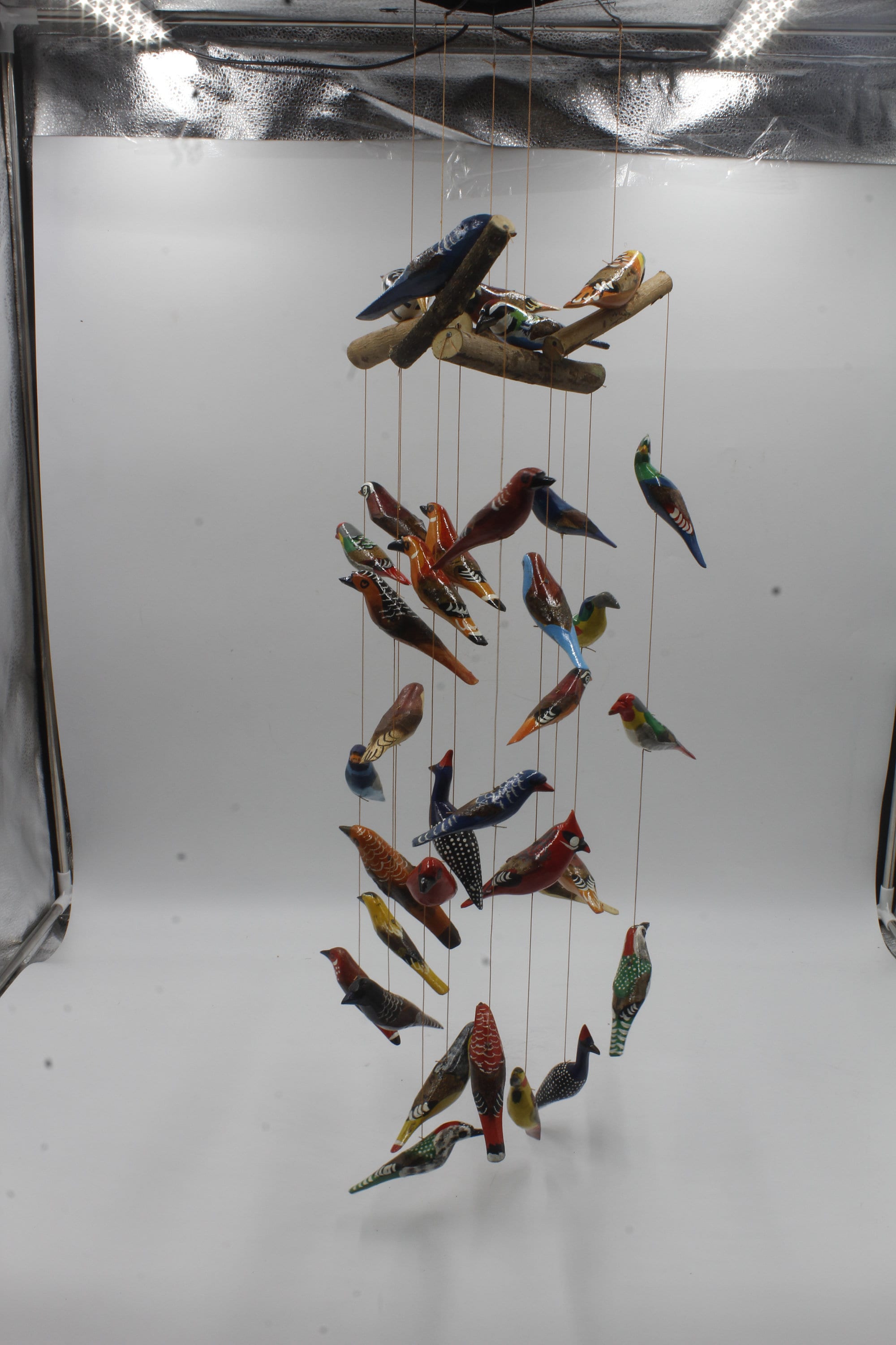 Birds Mobiles Art. Bird Mobiles. Tropical Birds Mobiles. Birds. Wooden ...