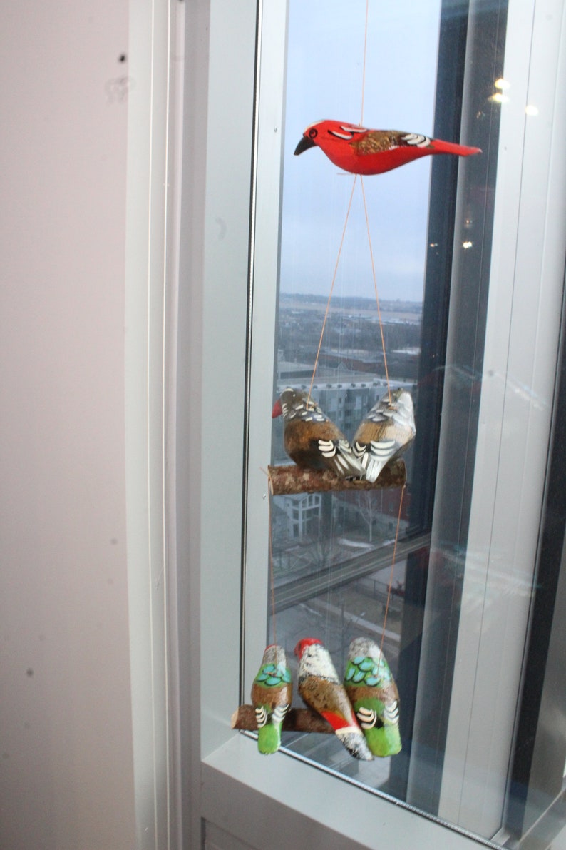 ASSORTED BIRD MOBILE. Bird Mobiles. Tropical Birds - Etsy