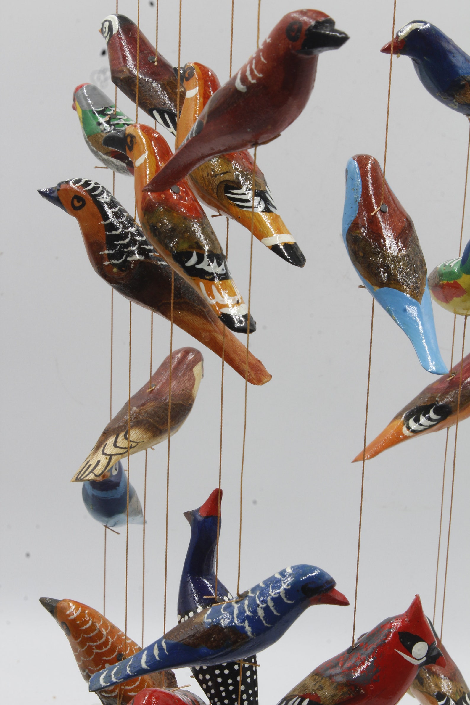 Birds Mobiles Art. Bird Mobiles. Tropical Birds Mobiles. Birds. Wooden ...